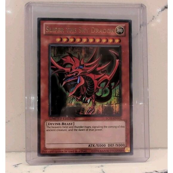 Games | Yugioh Tcg Slifer The Sky Dragon Ymaen01 Secret Rare Monsters ...